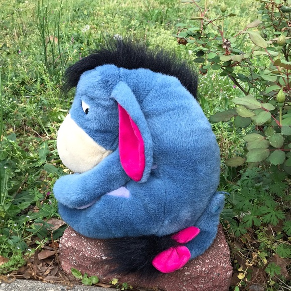 Disney | Toys | Vintage Walt Disney Store Eeyore Plush 2 With ...